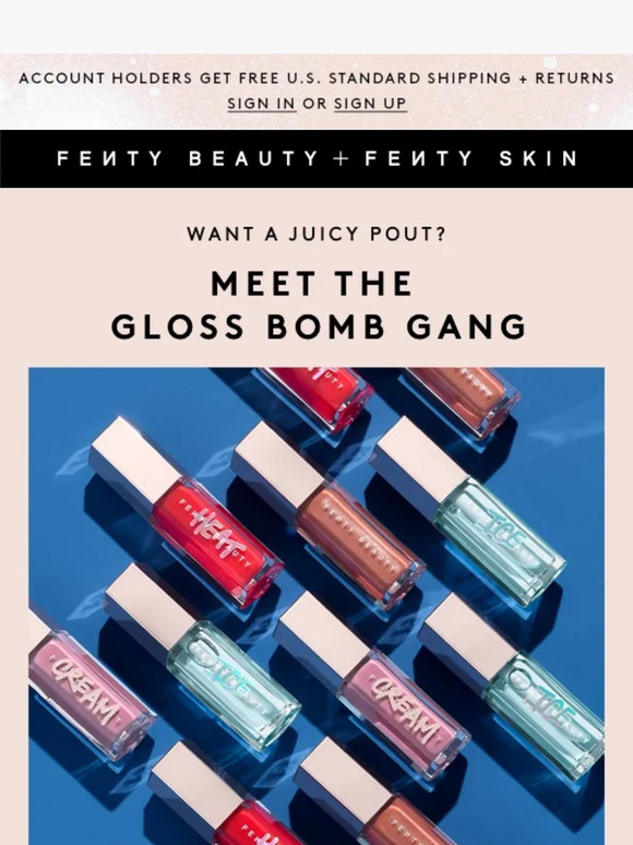 Fenty Beauty: Lip glosses that deliver the juiciest pout 💦 | Milled