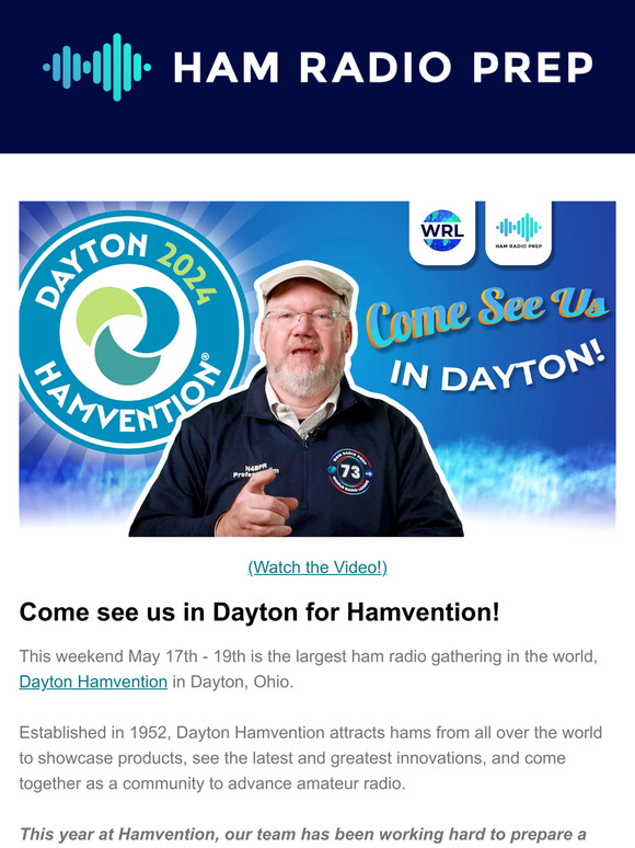 Ham Radio Prep: WORLD'S LARGEST HAMFEST THIS WEEKEND: NEED TO KNOW | Milled