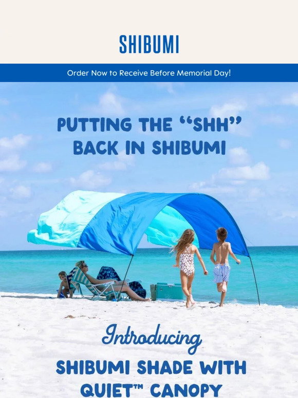 Shibumi Shade: Say Hello to Shibumi Shade with Quiet Canopy! 👋 | Milled