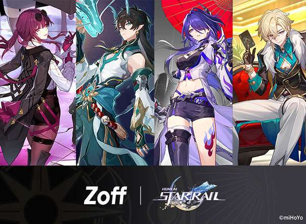 Zoff: 『Zoff | 崩壊：スターレイル』の受注予約は5/19(日)まで！この機会をお見逃しなく | Milled