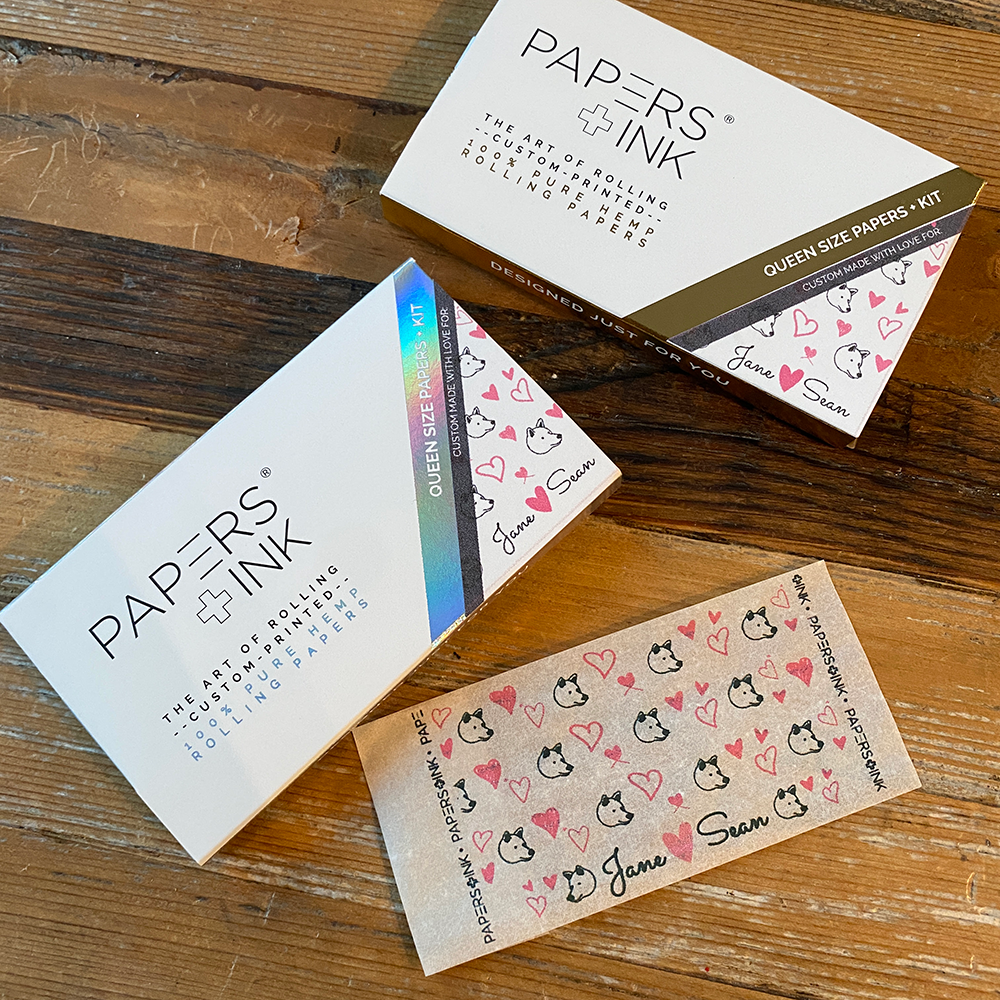 Papers + Ink: 💍 💝 Custom Printed Personalized Rolling Papers for Your ...
