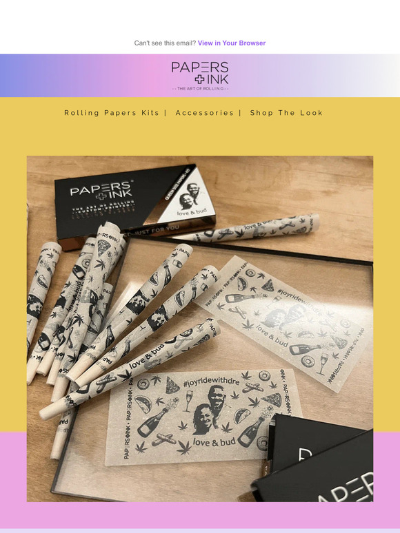 Papers + Ink: 💍 💝 Custom Printed Personalized Rolling Papers for Your ...
