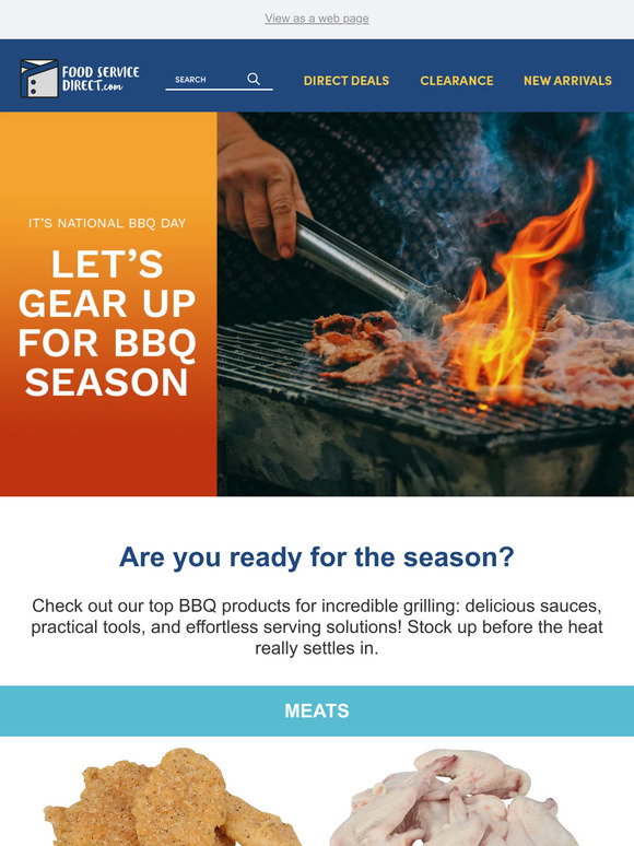 Food Service Direct: 🔥 Happy National BBQ Day | Milled