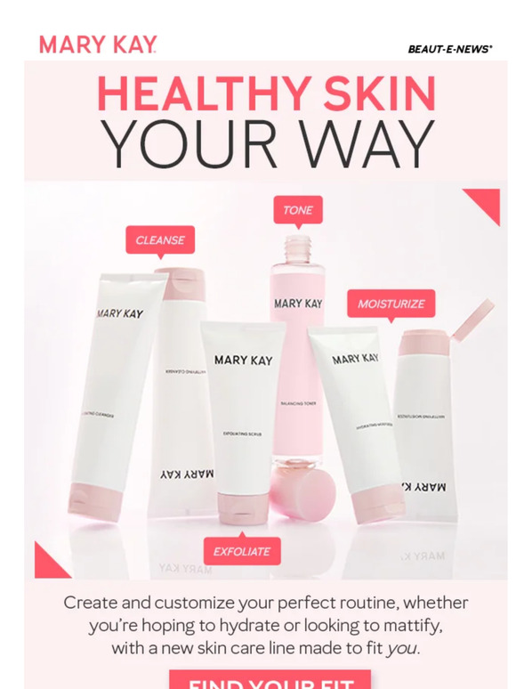 Mary Kay: Say hello 👋 to the NEW Mary Kay® Skin Care line! | Milled