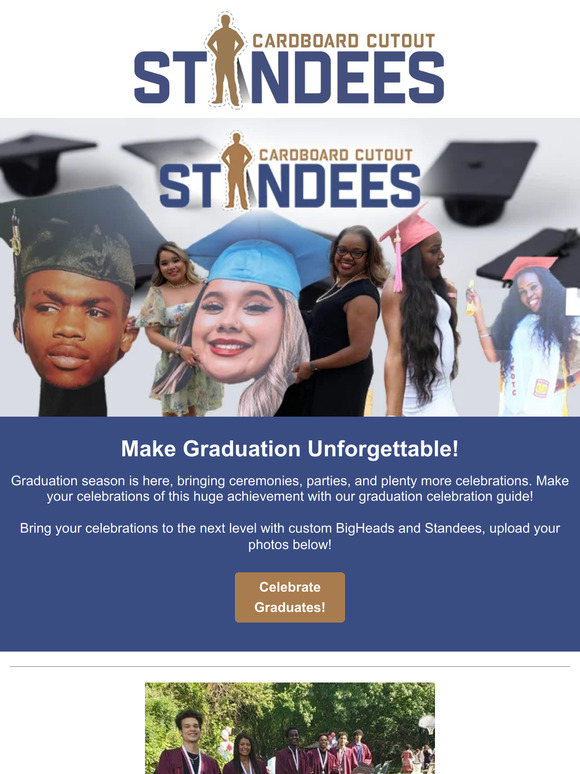 Cardboard Cutout Standees: The Ultimate Graduation Celebration Guide ...