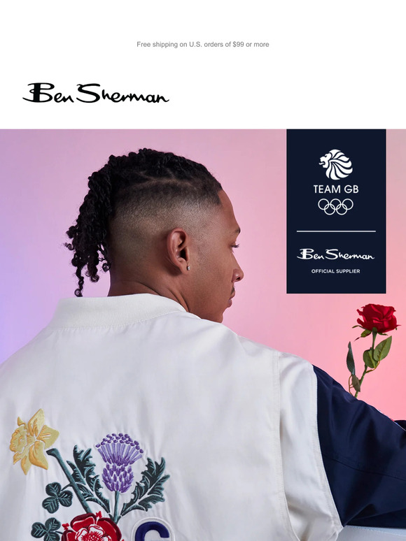 Ben Sherman: Ben Sherman x Team GB Collab | Paris 2024 Olympic Games ...