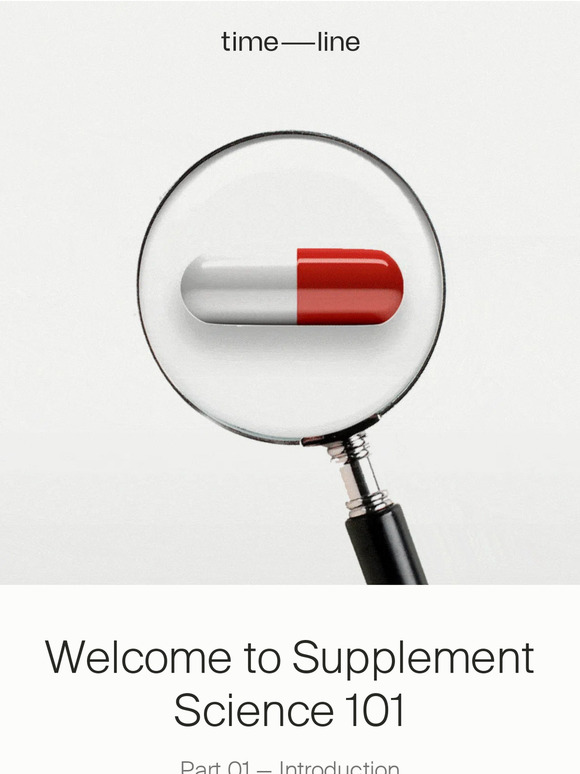 Timeline Nutrition: Supplement Science 101: Stop spending on ...