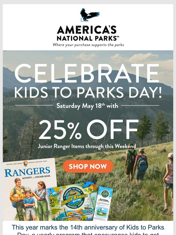 America's National Parks: Celebrate Kid to Parks Day | Milled