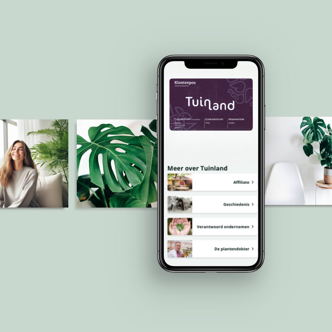 Tuinland: 🪴 Nieuw! Tuinland introduceert klantenpas en app | Milled