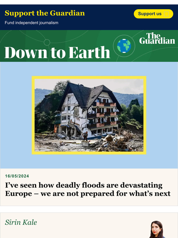 The Guardian: Europe's climate crisis is already here | The Guardian ...