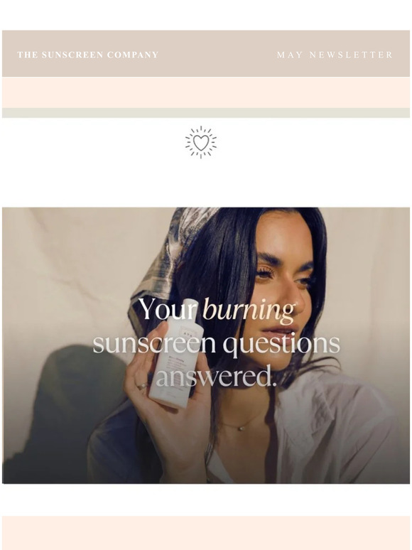 The Sunscreen Company: Burning 🔥 Sunscreen Questions? | Milled