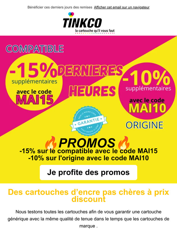 Tinkco: 🔥PROMOS : Vous n'aurez pas MOINS CHER🔥-80%* | Milled
