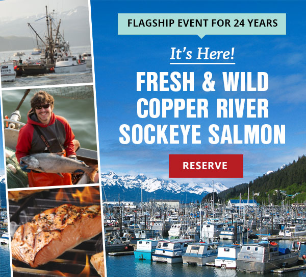 SeaBear: Selling Fast: Fresh COPPER RIVER Sockeye Salmon | Milled