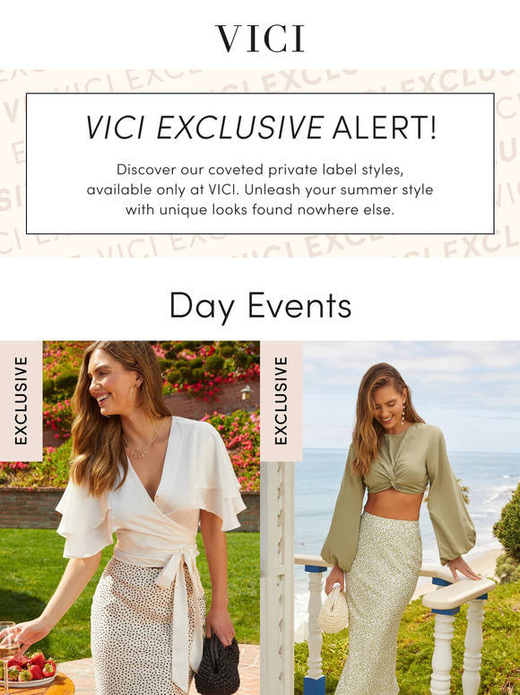 Vici: VICI Exclusives! You'll Only Find These Here | Milled