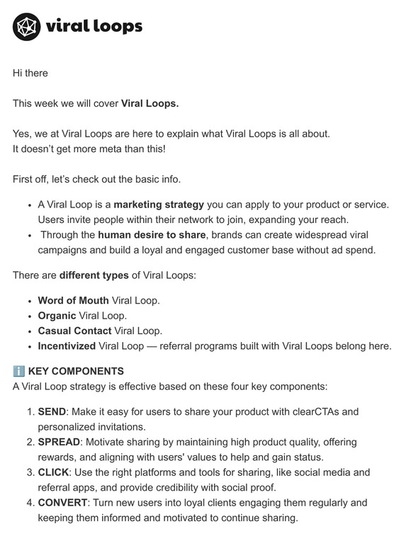 The Milestone Referral by Viral Loops: What even is a viral loop? | Milled