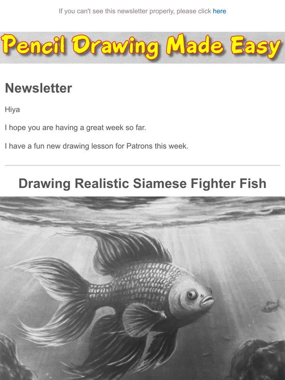 Art by Nolan: New Drawing Lessons Available | Milled