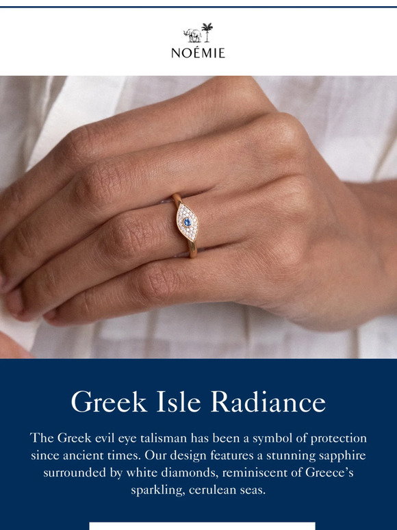 Noémie: 🇬🇷 Diamond designs inspired by Greece's sparkling seas | Milled