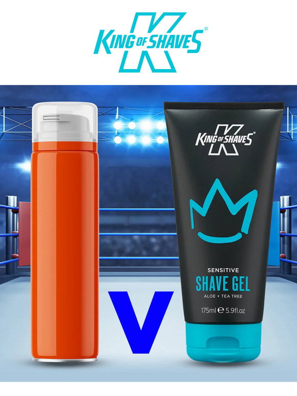 King of Shaves: Canned Shave Gel versus Tubed Shave Gel... who is the ...