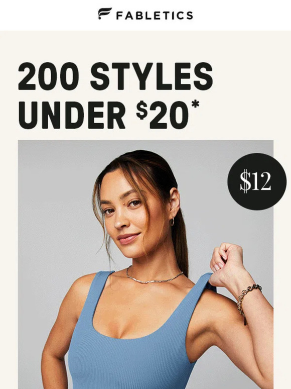 Fabletics: 200 STYLES UNDER $20 🔥 | Milled