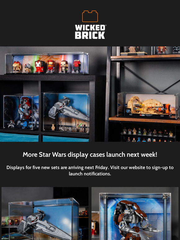 Wicked Brick: Take a look ahead at our new LEGO Star Wars Displays 💫 ...