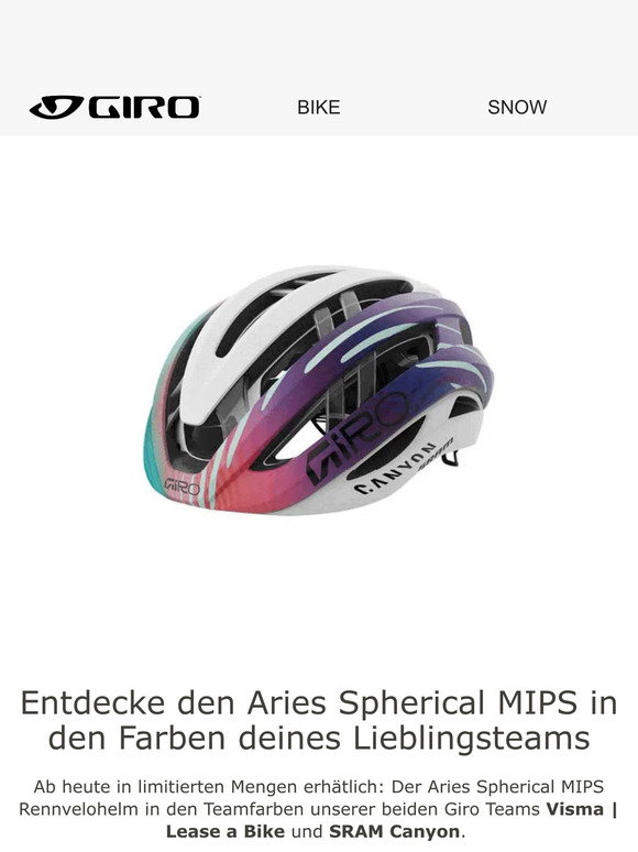 Giro: NEU: Aries Spherical Team Edition | Milled