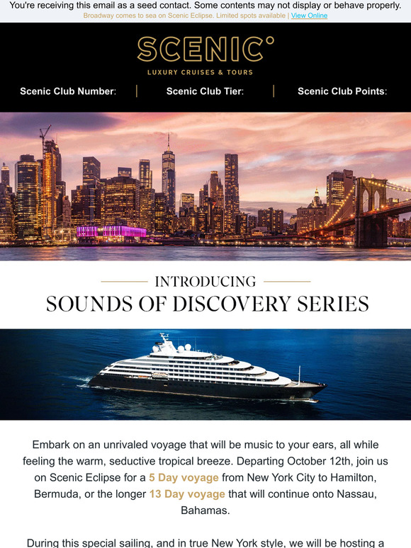 Scenic: Seed - Introducing Our New Sounds of Discovery Series | Milled