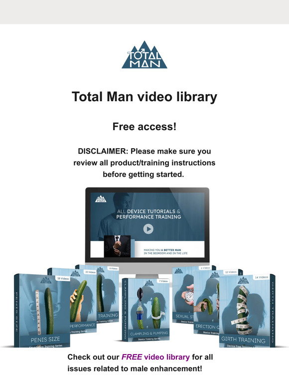 Total Man Coaching: Total Man video library | Milled