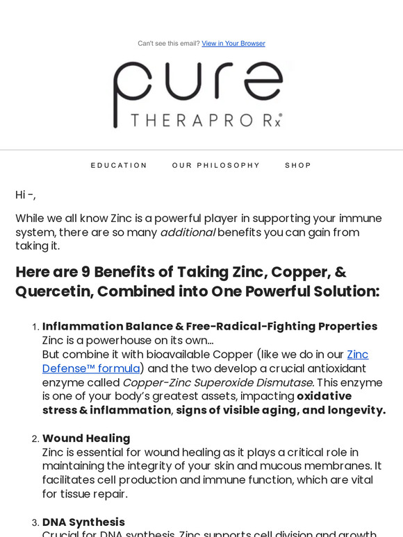 Pure Thera: 9 reasons to combine these 3 nutrients | Milled