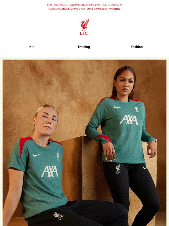 Liverpool FC: Out now! 2024/25 Training Kit | Milled