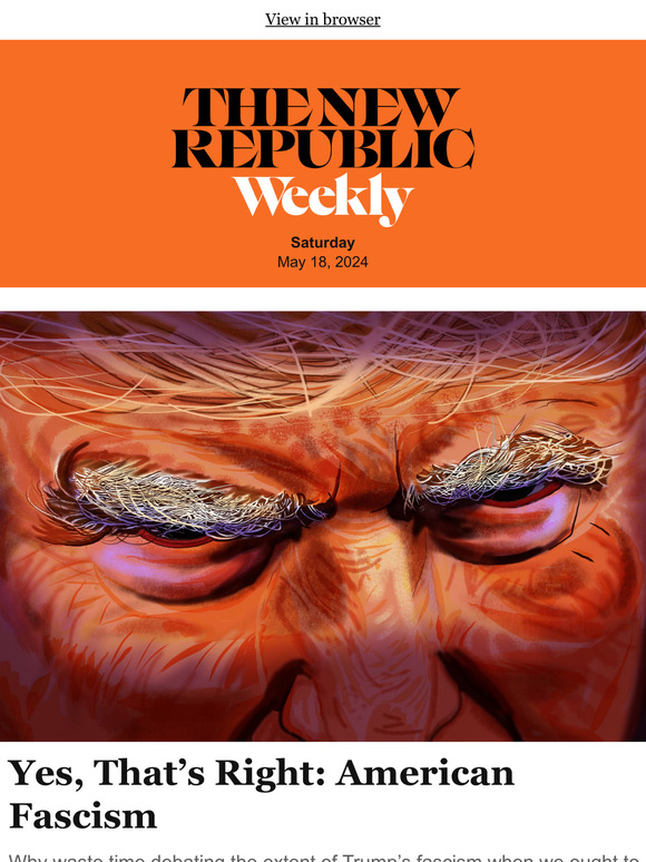 The New Republic: What American Fascism Would Look Like | Milled