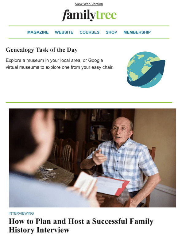 Family Tree Magazine: How to Plan and Host a Successful Family History ...