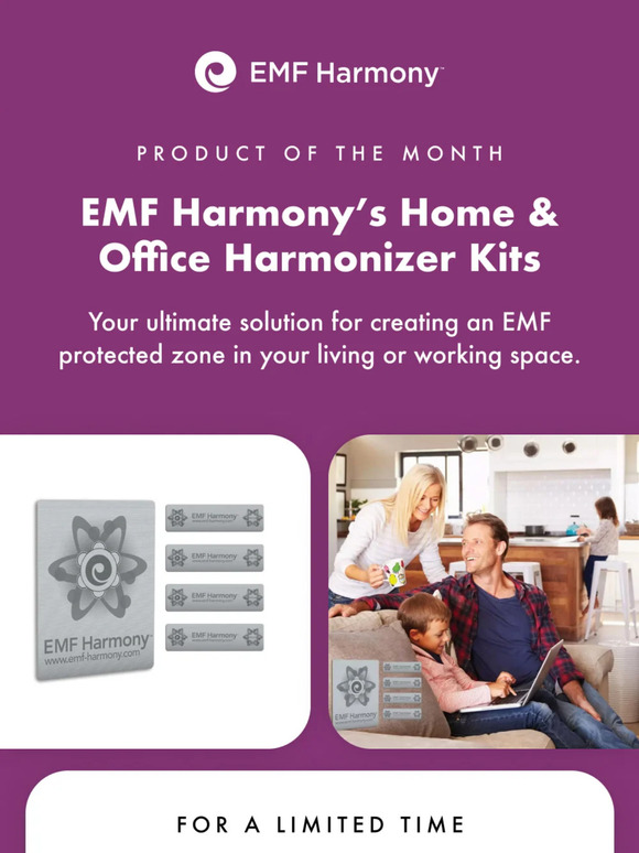 EMF Harmony: 20% Off! Home & Office Harmonizer Kits | Milled