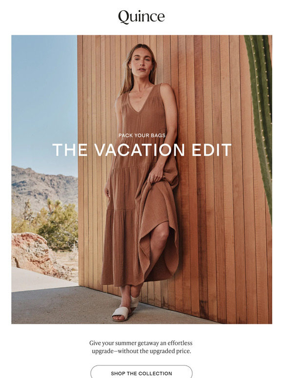 Quince: Vacation-ready picks for your summer getaway | Milled