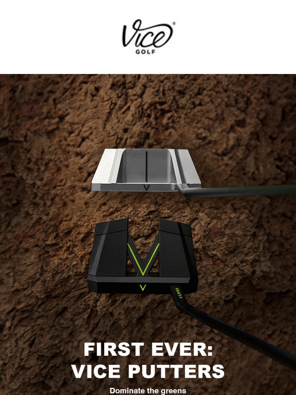 Vice Golf: Your Exclusive Access: FIRST EVER PUTTERS | Milled