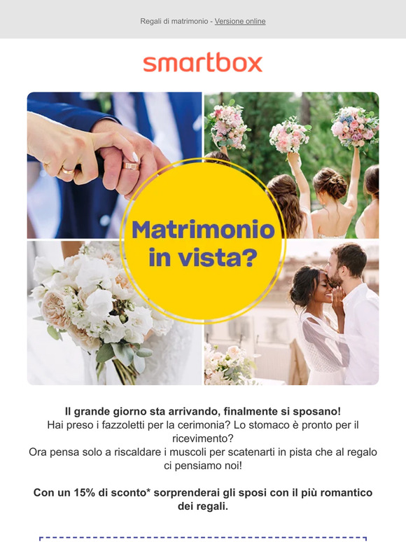 Smartbox: 15% di sconto? "Sì, lo voglio!" | Milled