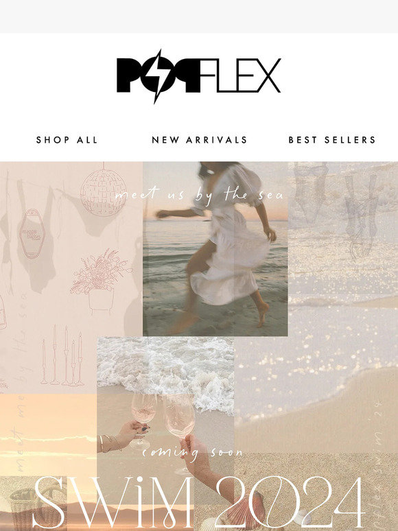 POPFLEX: Swim loading... 🌴🐚💧 | Milled