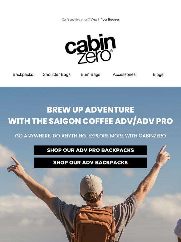CabinZero: Explore with the Saigon Coffee ADV/ADV PRO | Milled