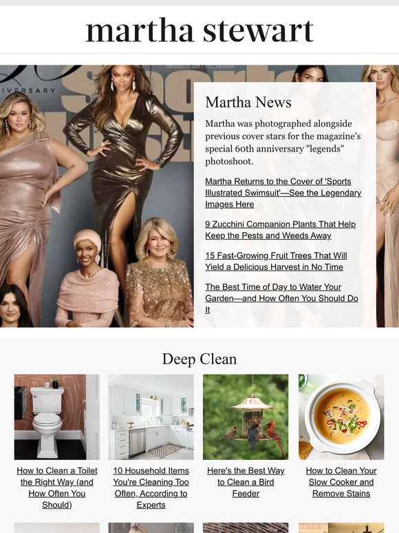 Martha Stewart: Martha Returns to the Cover of 'Sports Illustrated ...