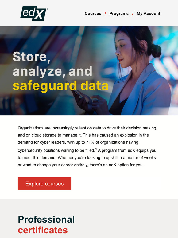 edX (Global): Enhance your cyber resilience | Milled