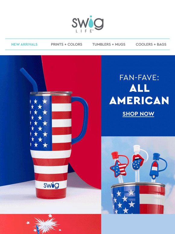 Swig Life: Sport All American This Summer! 🌟 | Milled