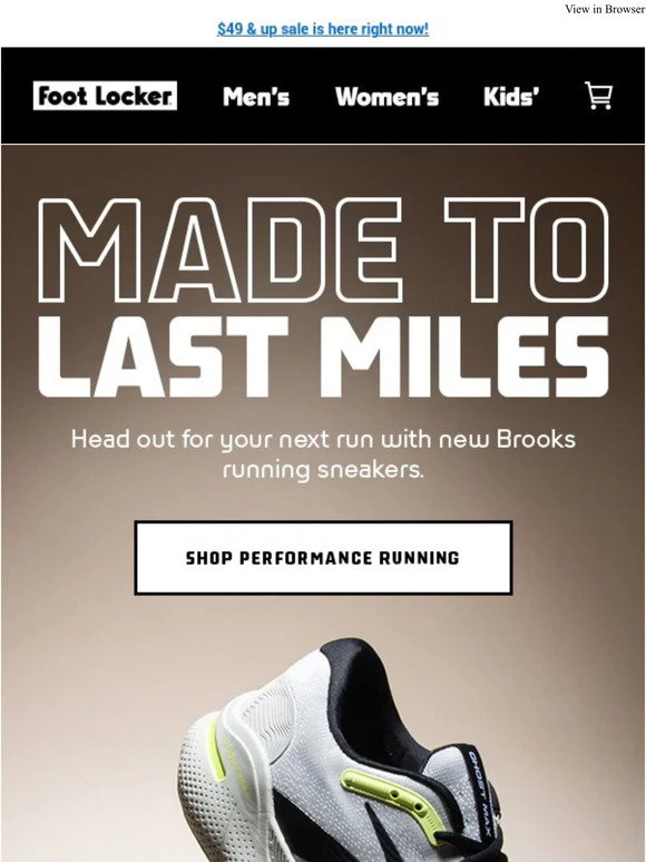 Foot Locker: Freshen up your sneaker rotation. | Milled