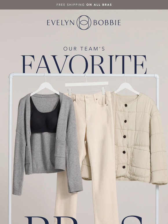 Evelyn & Bobbie: Our Team's Favorite Bras | Milled