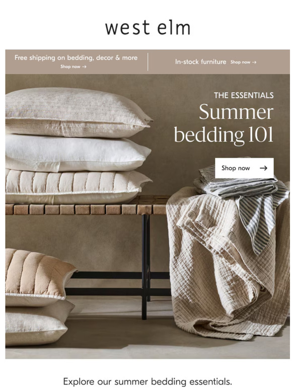 West Elm Email Newsletters: Shop Sales, Discounts, and Coupon Codes