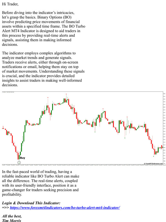 Forex MT4 Indicators: [Download] BO Turbo Alert MT4 Indicator | Milled