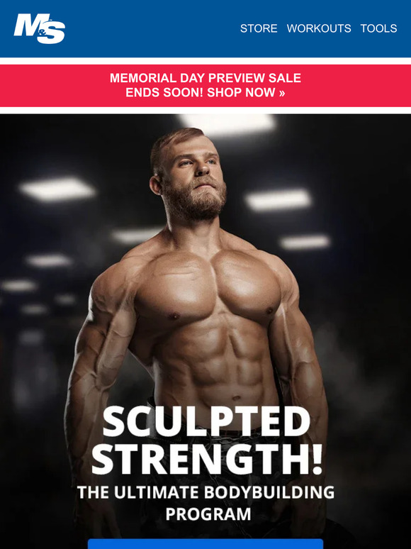 Muscle & Strength: Sculpted Strength! 12 Week Bodybuilding Program | Milled