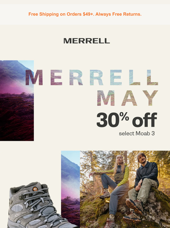 Merrell: 30% off the hiking boot worn by millions 🥾 | Milled