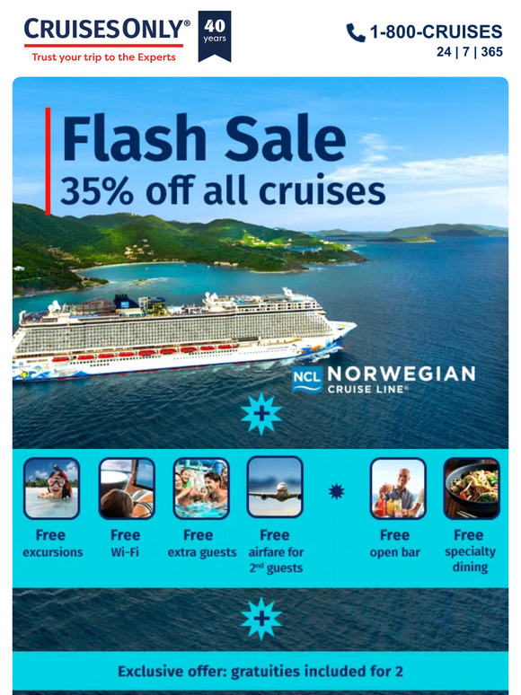 CruisesOnly: 3 days: cruise with included gratuities & free airfare for ...
