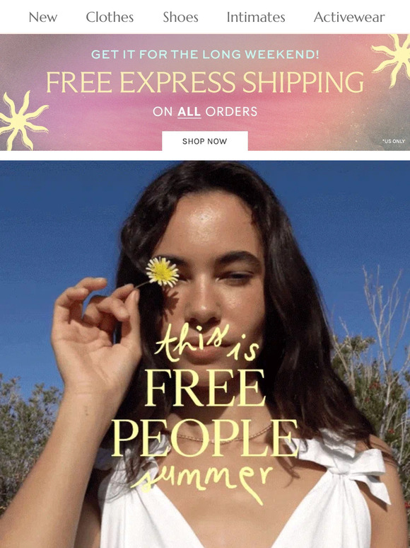 Free People Email Newsletters: Shop Sales, Discounts, and Coupon Codes