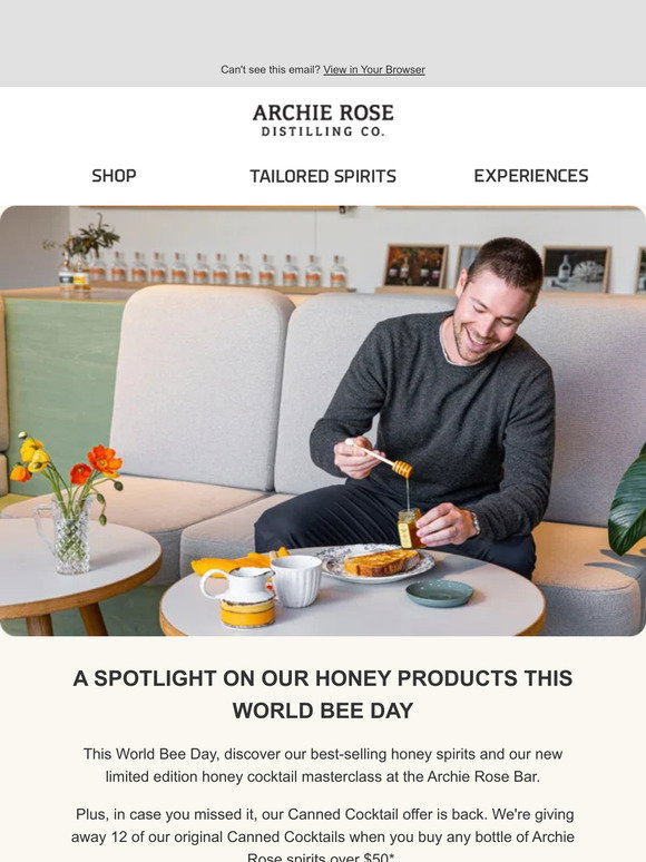 Archie Rose: Spotlight On Our Honey Products This World Bee Day 🐝🍯 | Milled