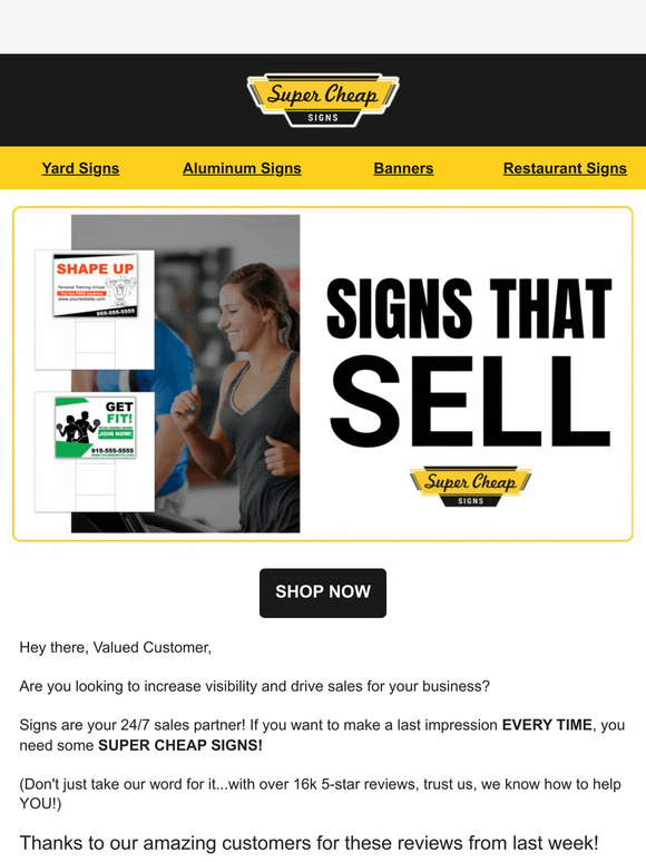 Super Cheap Signs: Boost Your Business with Eye-Catching Signs – Here’s ...